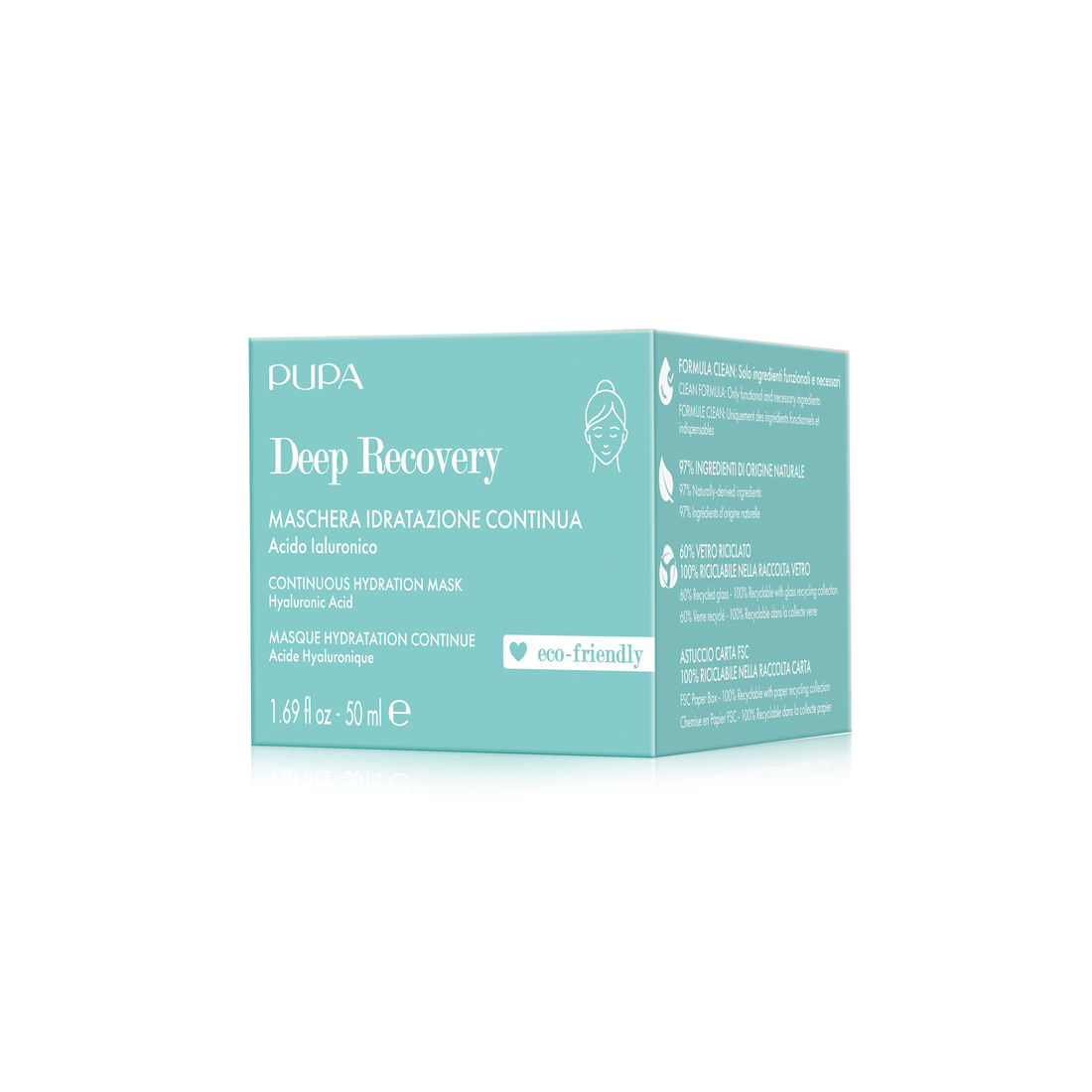Deep Recovery Continuous Hydration Mask de Pupa - Rouge Beauté Perfumerías