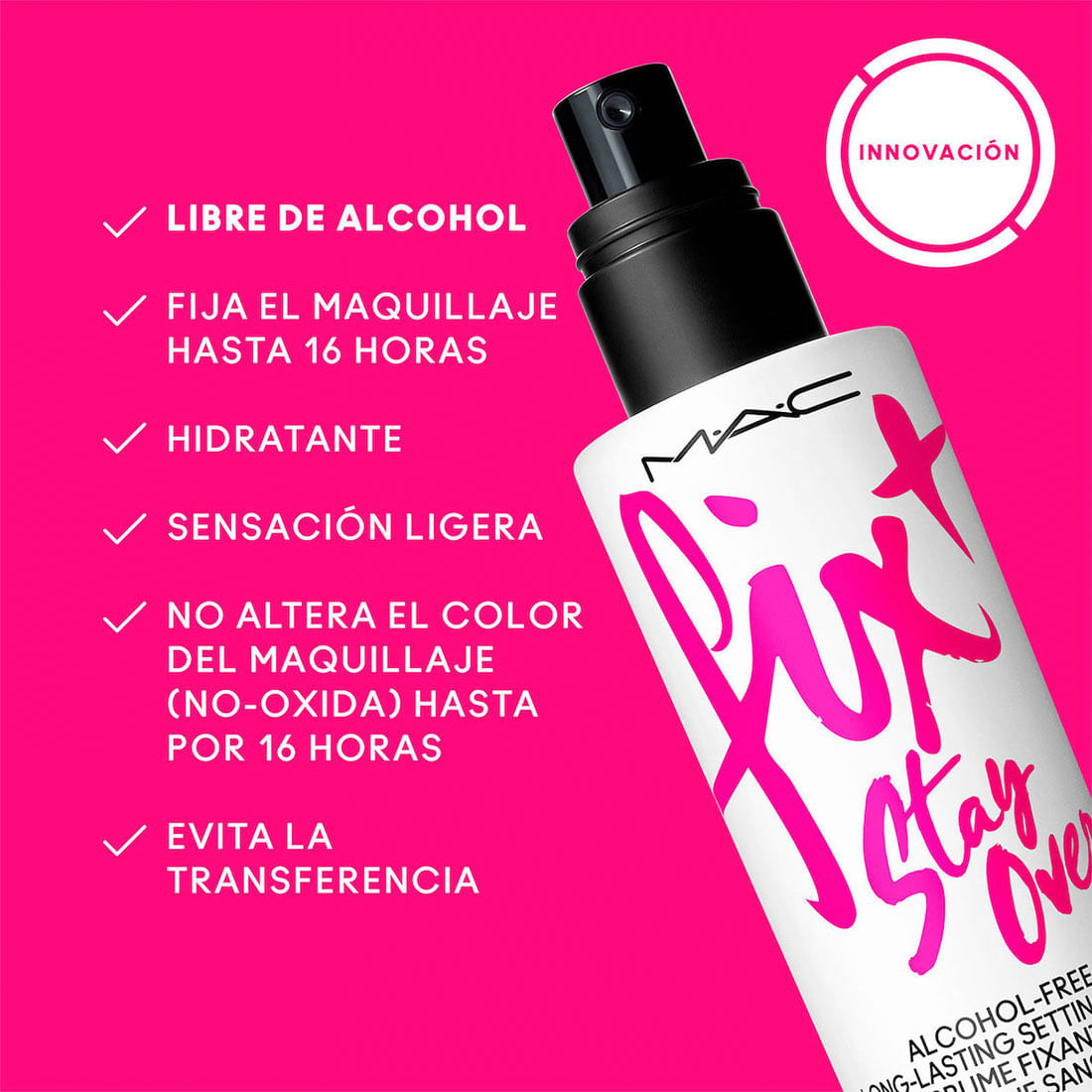 Fix+ Stay Over Mini de Mac - Rouge Beauté Perfumerías