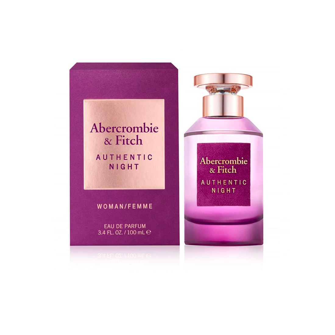 Authentic Night Women EDP de Abercrombie & Fitch - Rouge Beauté Perfumerías