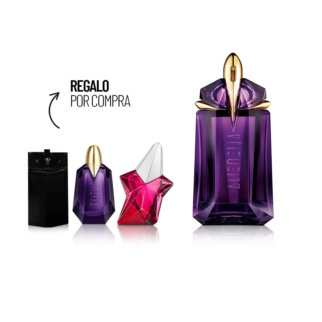 Kit Alien EDP 30 ml + Mini Tallas de Mugler - Beauty24