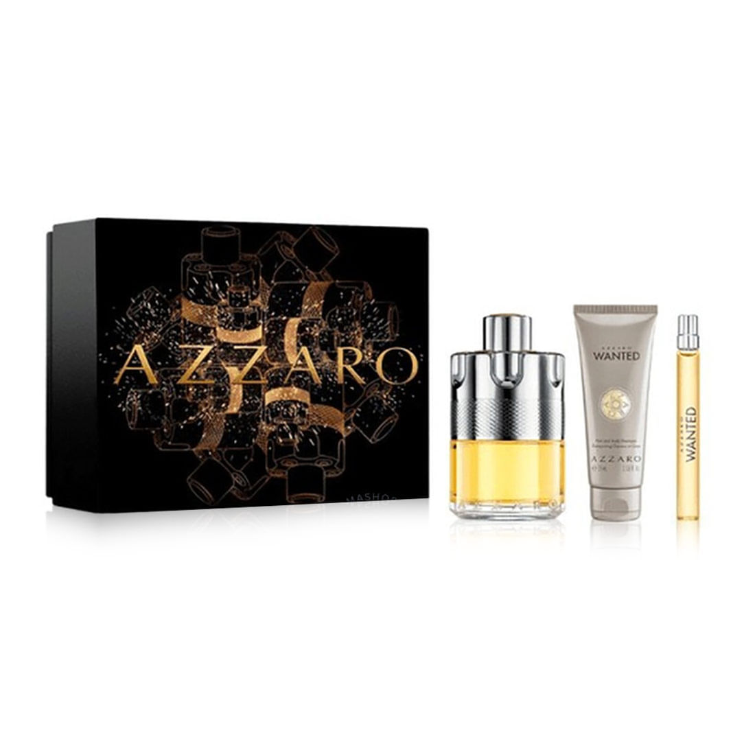 Wanted EDT 100 ml + Mini Talla + Shampoo Set de Azzaro - Rouge ...