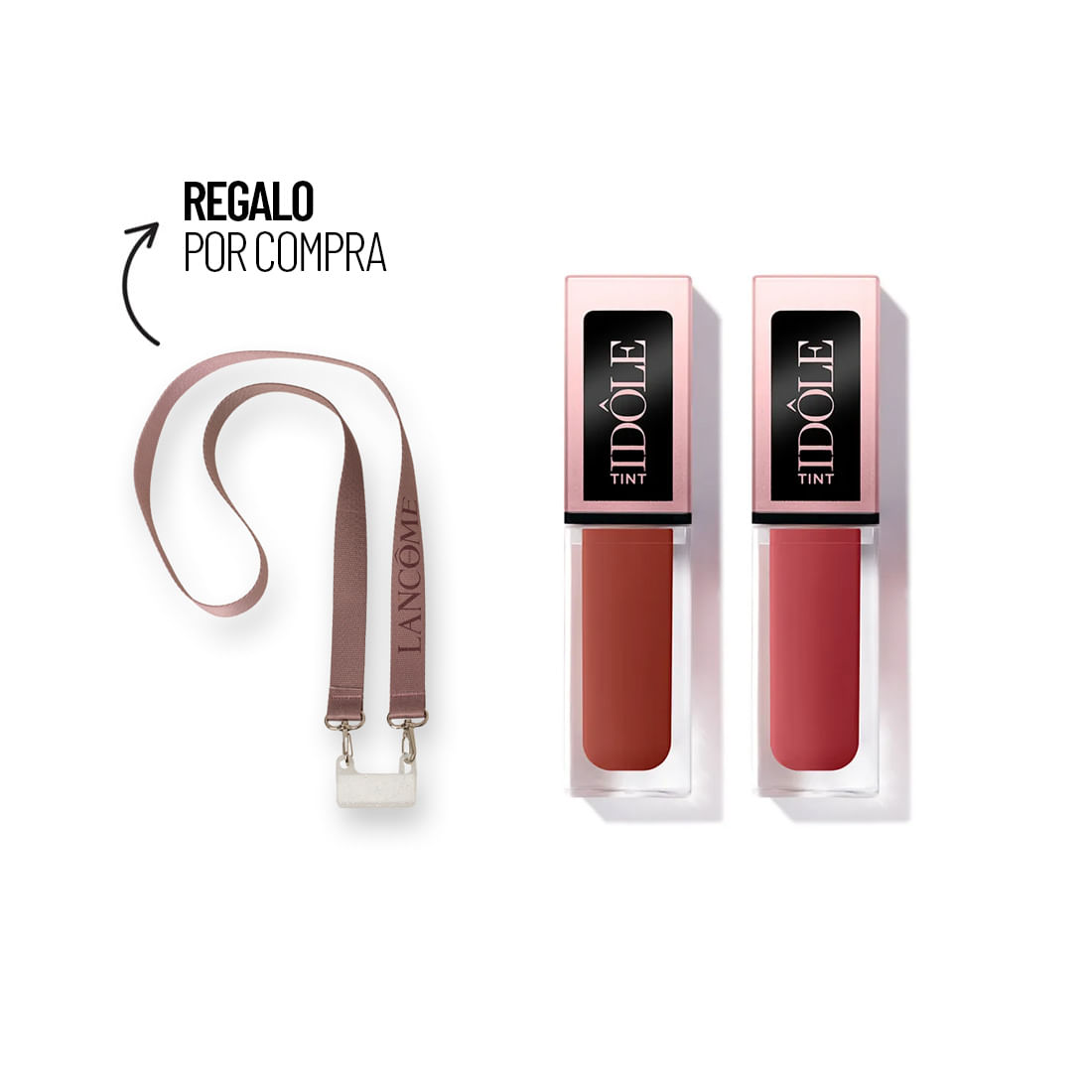 Idole Tint 06 + Idole Tint 07 + Phone Strap de Lancome - Beauty24