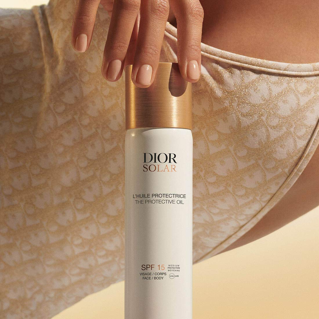 Solar Aceite Protector para Rostro y Cuerpo SPF 15 de Dior - Rouge ...